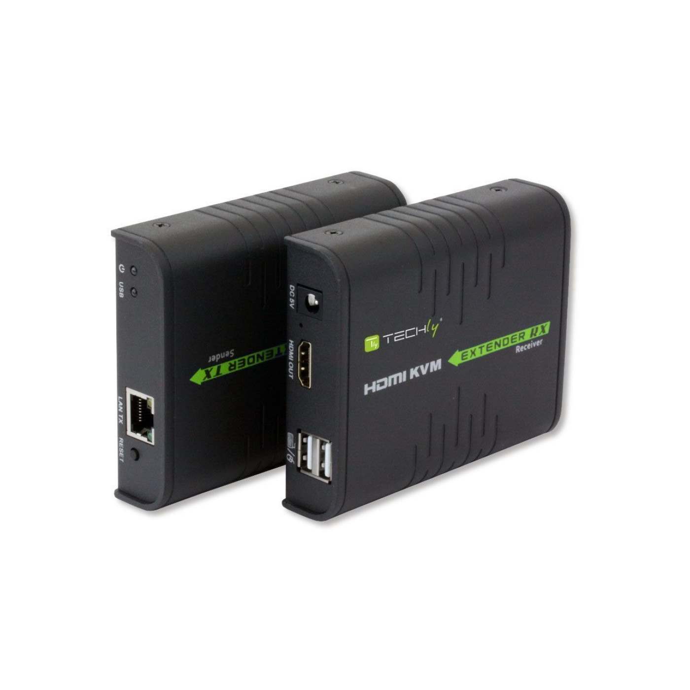 HDMI KVM over IP/Netzwerkkabel Extender Set 1080p, 120 m (154444 ...